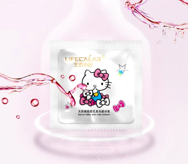 Hello Kitty Condoms 20pcs – Pink Heart